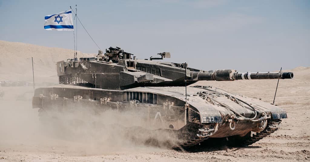 46 years ago today: The Merkava tank entered operational use in the IDF ...